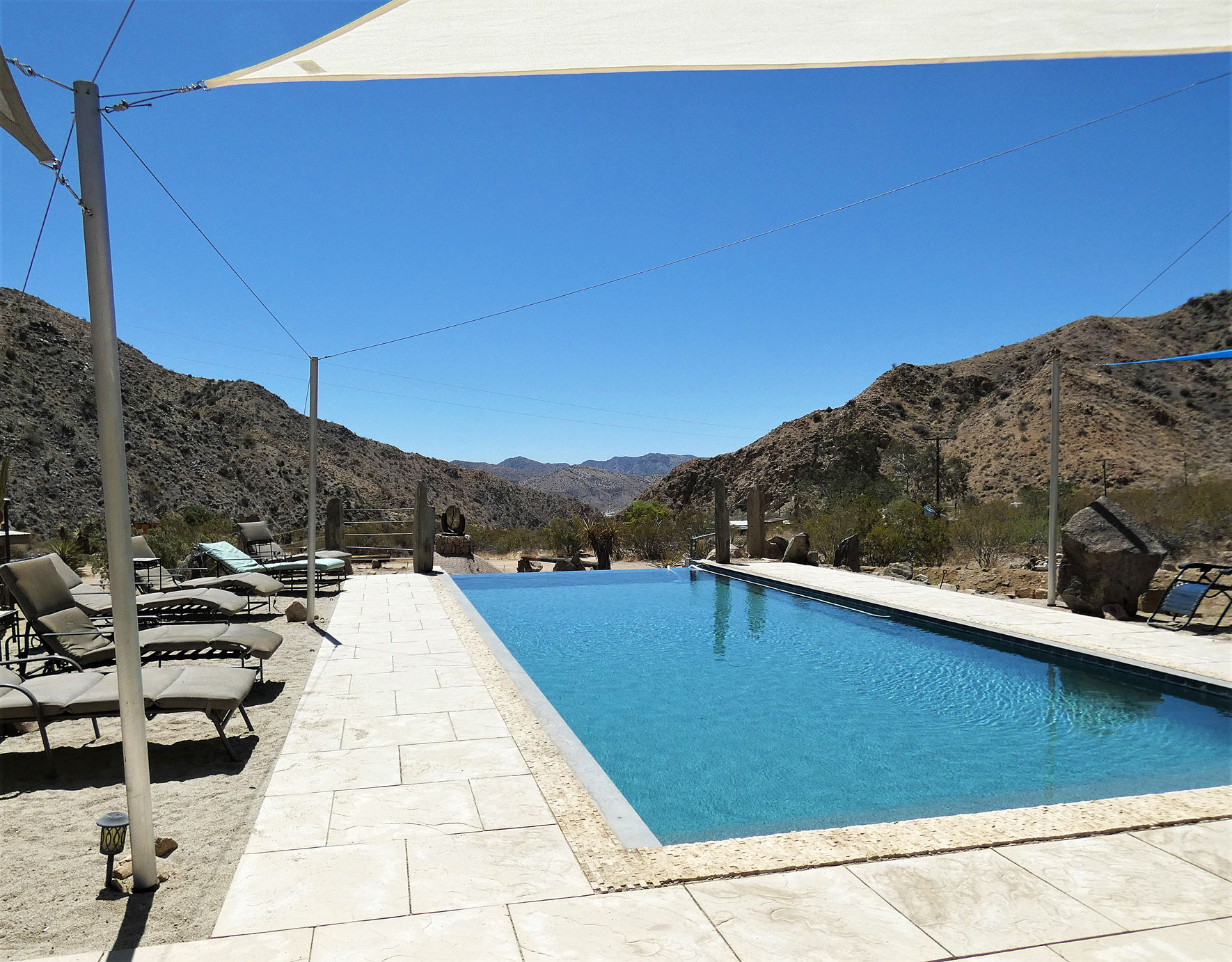 Infinity Swimming Pool - Hidden Passage Guest Ranch,